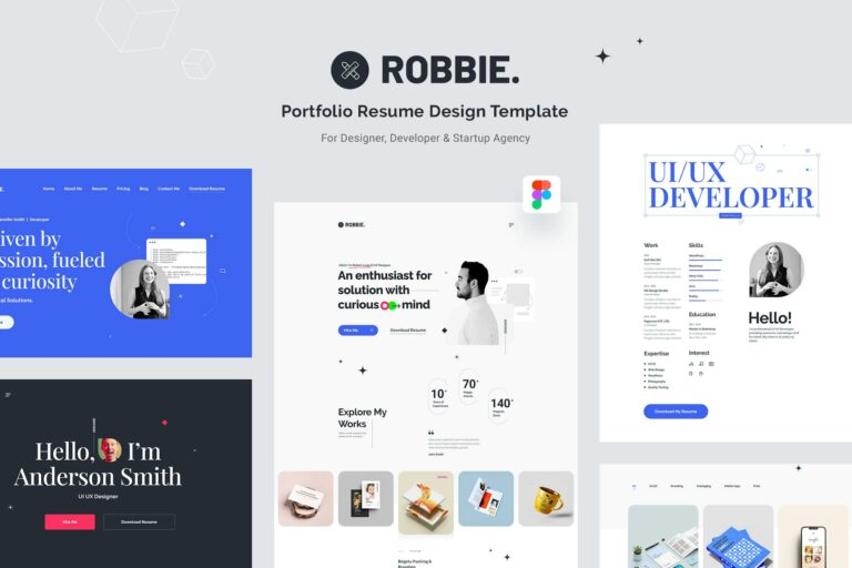 25+ Best Figma Portfolio Templates & Examples | Design Shack