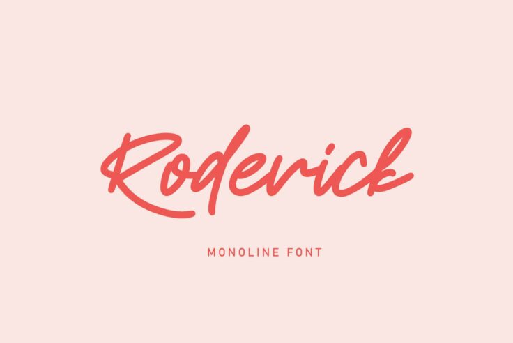 25+ Best Monoline Fonts for Creative Design Projects | Design Shack