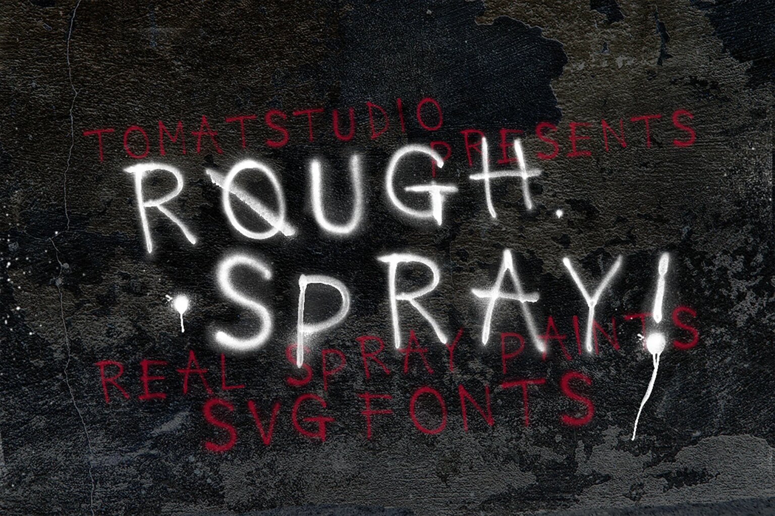 20+ Best Spray Paint Fonts (Stencil, Graffiti & More) | Design Shack
