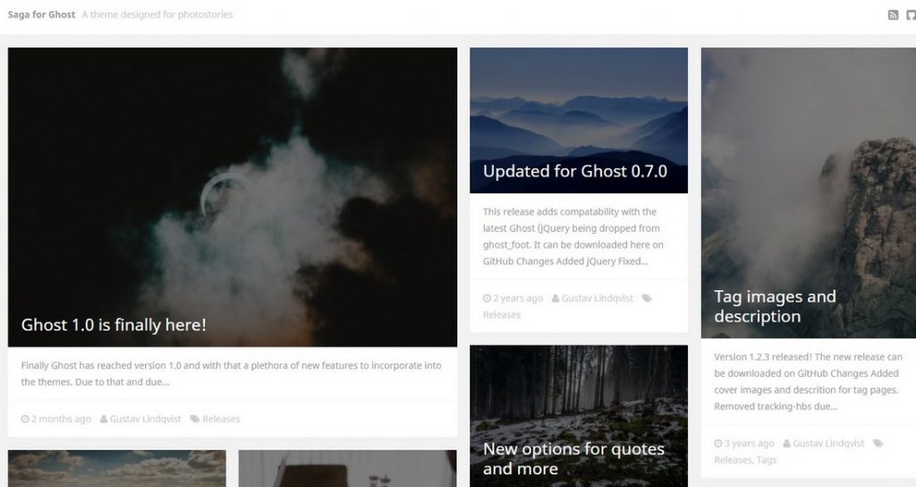 30 Beautifully Designed Ghost Themes | Design Shack