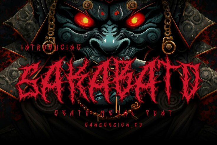 25+ Best Heavy & Death Metal Fonts That Rock | Design Shack