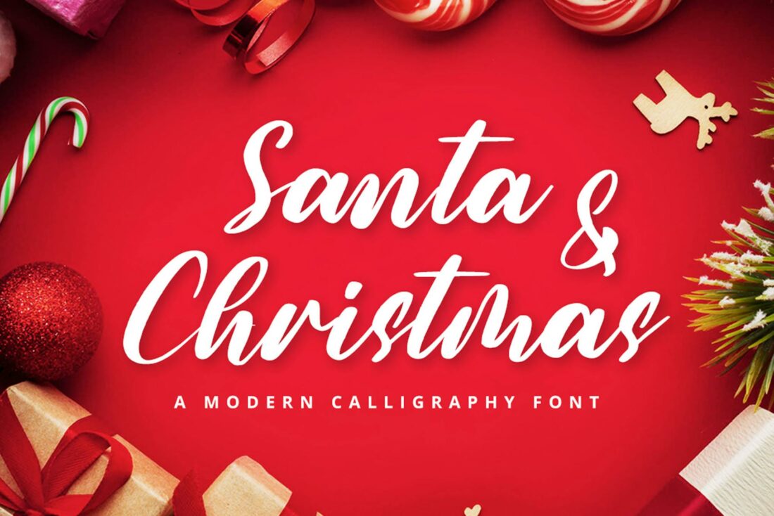 25+ Font Natal Terbaik (& Tipografi Navidad) - desainae.com