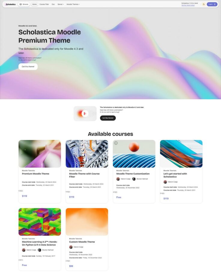 40+ Best Moodle Themes of 2025 | Design Shack