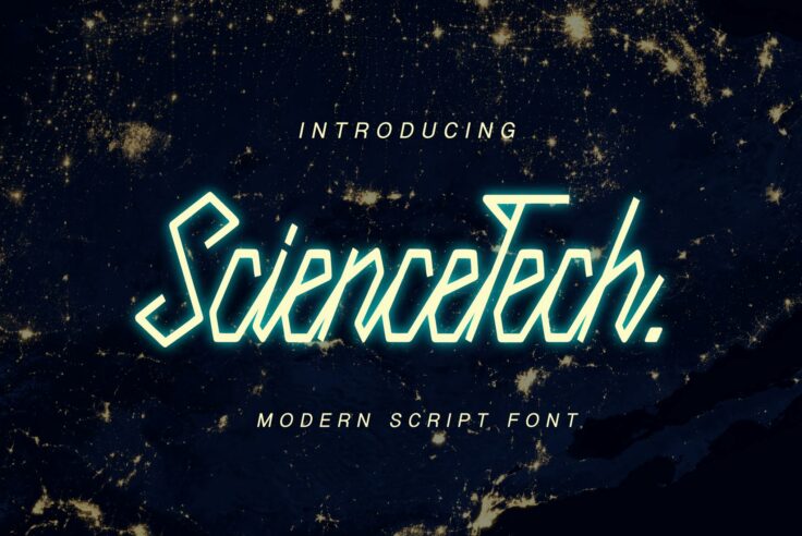 20+ Best Science Fonts for Futuristic & Science Fiction Designs ...