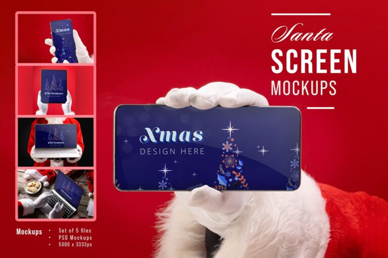 100+ Christmas Mockups, Icons, Graphics & Resources | Design Shack