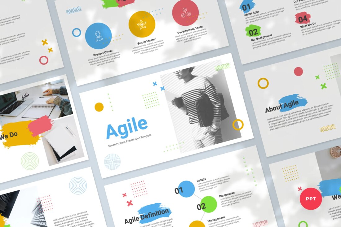 20+ Best Agile & Scrum Presentation Templates | Design Shack