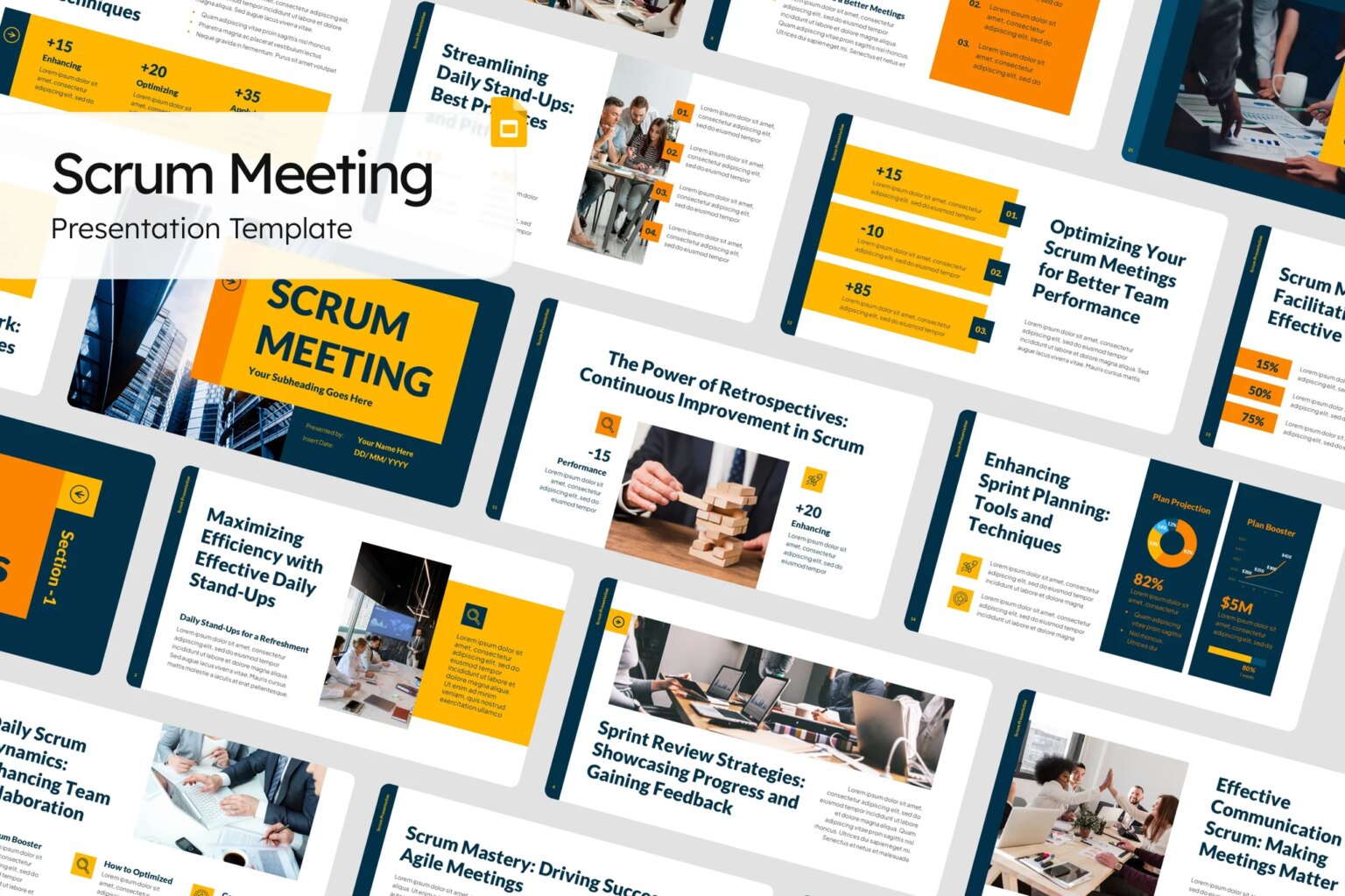 20+ Template Presentasi Agile & Scrum Terbaik - desainae.com