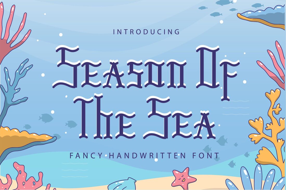 30+ Best Nautical Fonts (Sea + Sailing Style Fonts) | Design Shack