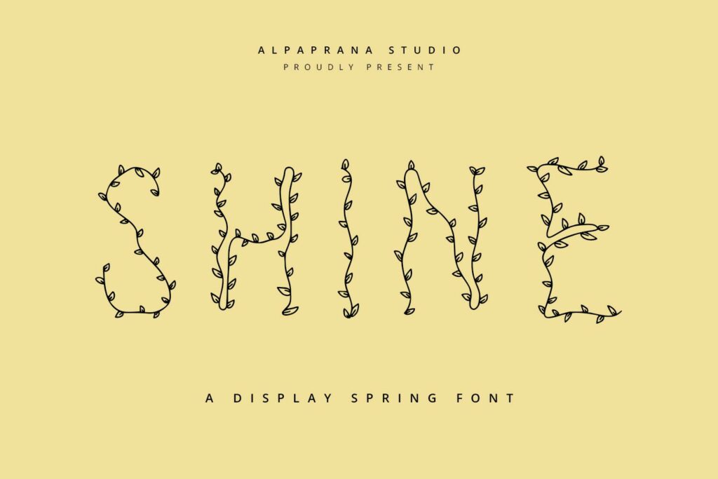 40+ Best Spring Fonts (+ Spring Break Typefaces) | Design Shack