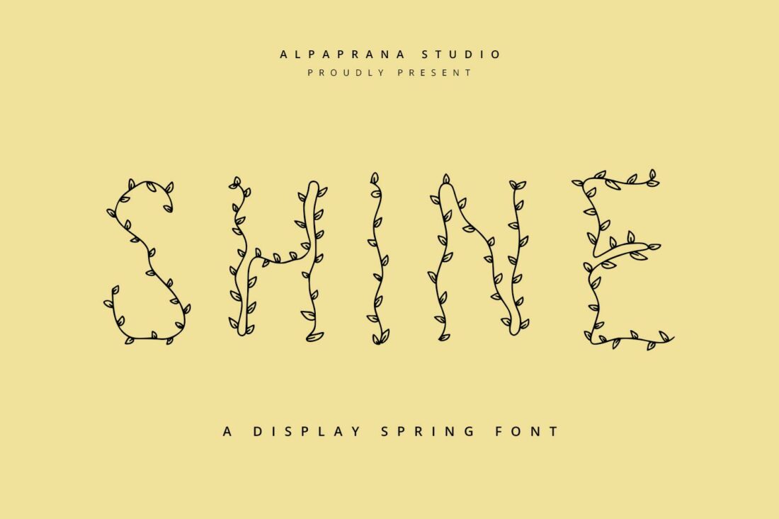 40+ Best Spring Fonts (+ Spring Break Typefaces) | Design Shack