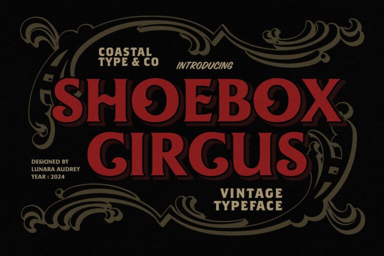 20+ Best Circus Fonts (Vintage + Modern Circus Letters) | Design Shack