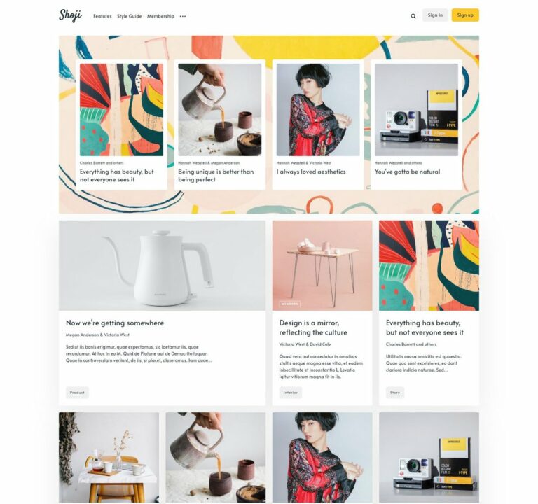 30 Beautifully Designed Ghost Themes | Design Shack