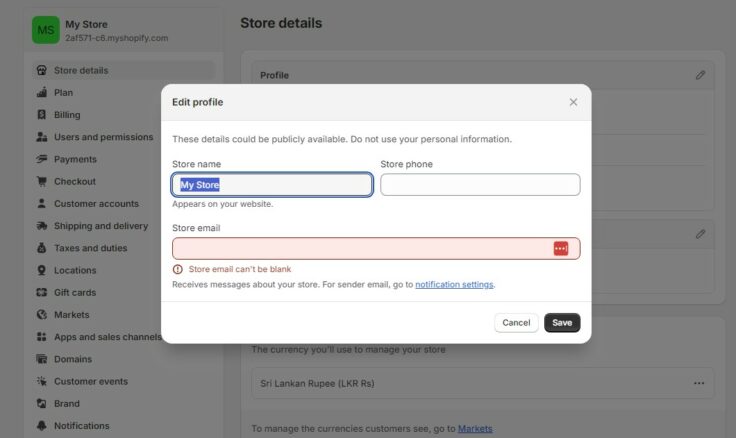 How to Change Your Shopify Store Name (Or Domain Name) | Design Shack