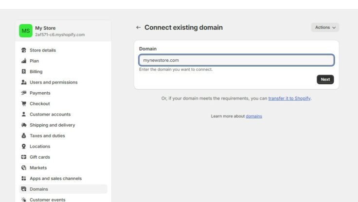 How to Change Your Shopify Store Name (Or Domain Name) | Design Shack