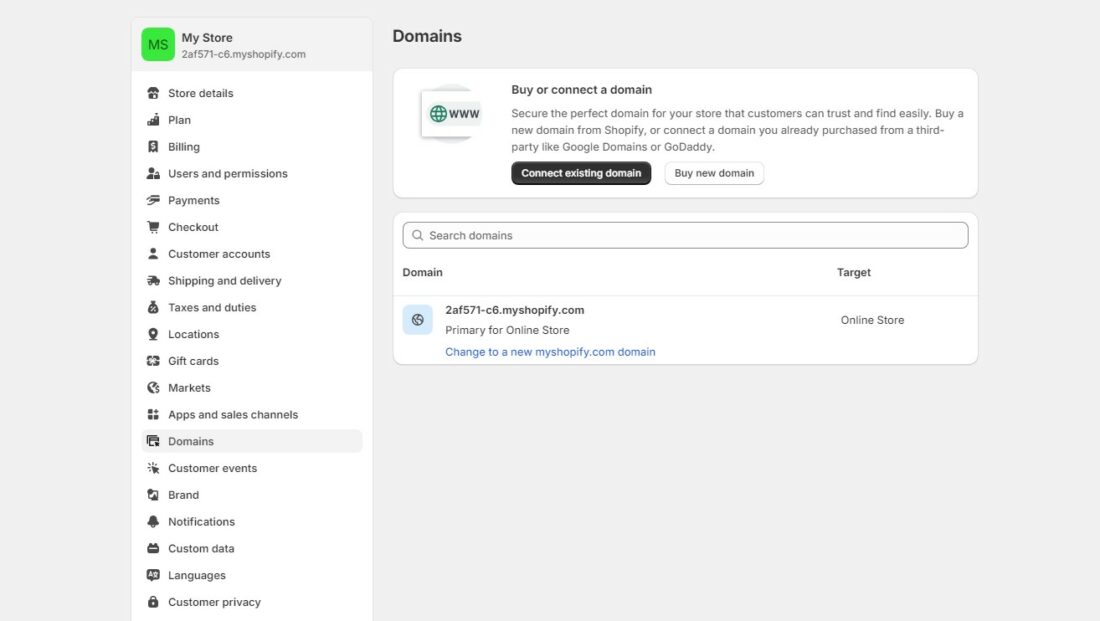 How to Change Your Shopify Store Name (Or Domain Name) | Design Shack