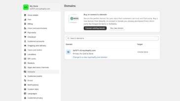 How to Change Your Shopify Store Name (Or Domain Name) | Design Shack