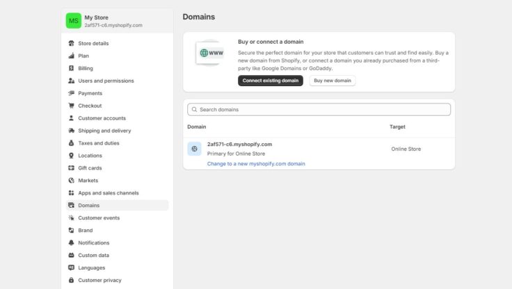 How to Change Your Shopify Store Name (Or Domain Name) | Design Shack