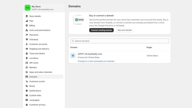 How to Change Your Shopify Store Name (Or Domain Name) | Design Shack