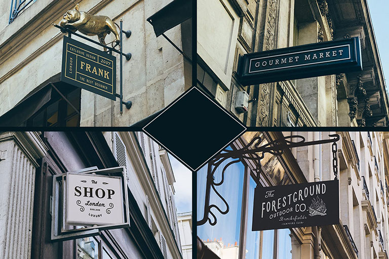 20+ Best Sign Mockup Templates | Design Shack
