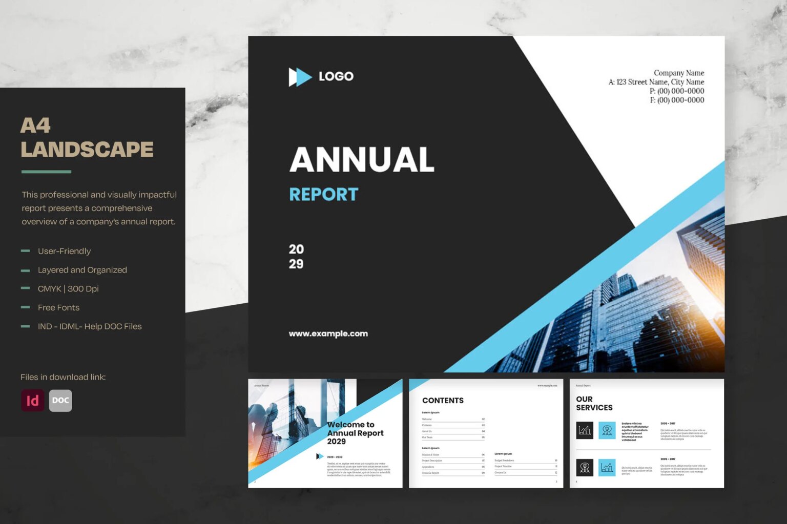 35+ Best Professional Business Report Templates (Word, PPT, InDesign)