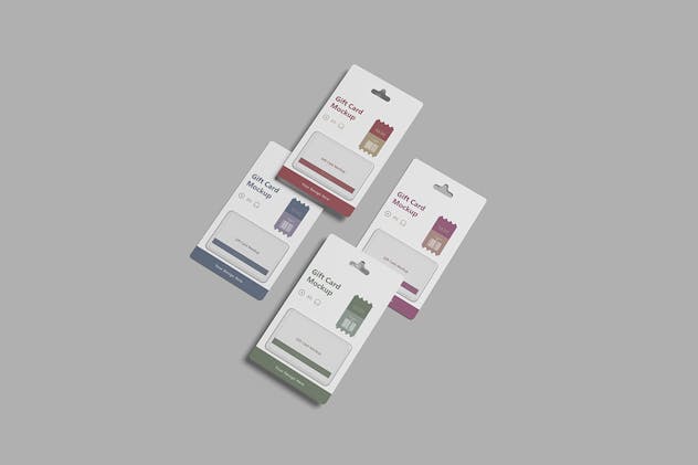 Simple Gift Card Mockup | Design Shack
