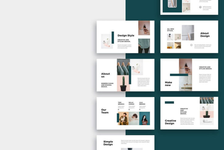 45+ Best Simple Presentation Templates | Design Shack