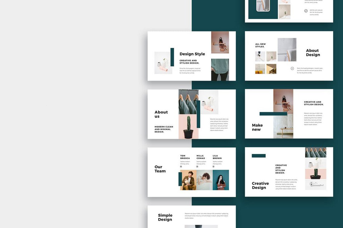 45+ Best Simple Presentation Templates | Design Shack