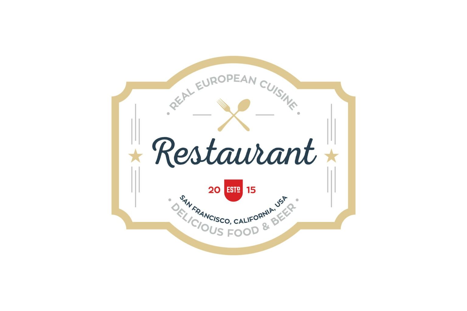 20+ Best Restaurant Logo Ideas & Templates (Free & Pro) | Design Shack
