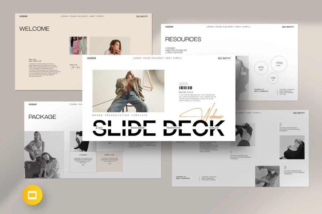 50+ Minimalist + Simple Google Slides Themes (Minimal Designs) | Design ...
