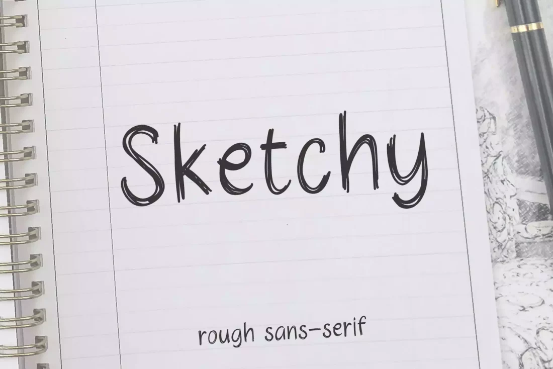 Sketchy Rough Font | Design Shack