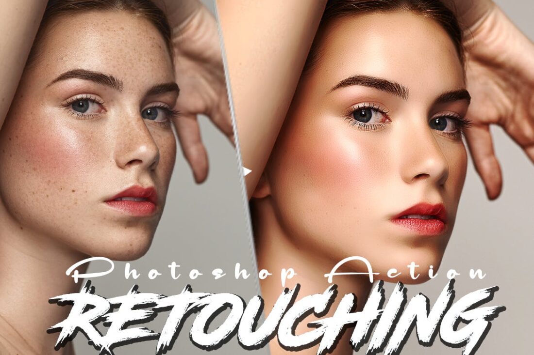 20+ Best Skin Retouching & Smoothing Photoshop Actions | Design Shack