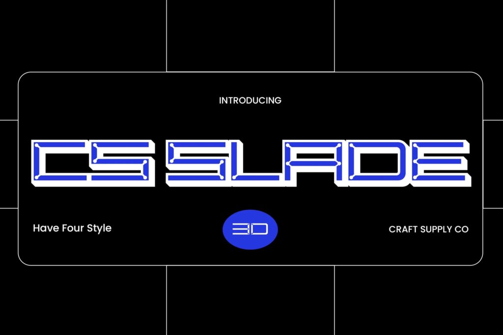 30+ Best 3D Fonts 2025 (Free & Premium) | Design Shack