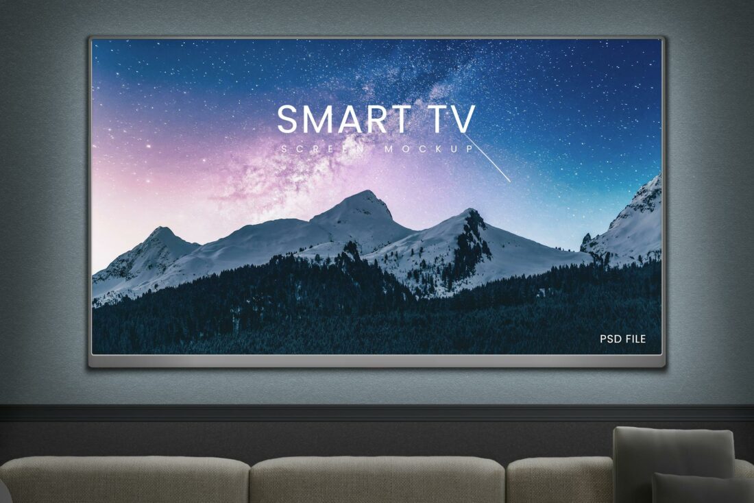 25+ Best TV Mockup Templates (TV Screens and Frames) | Design Shack
