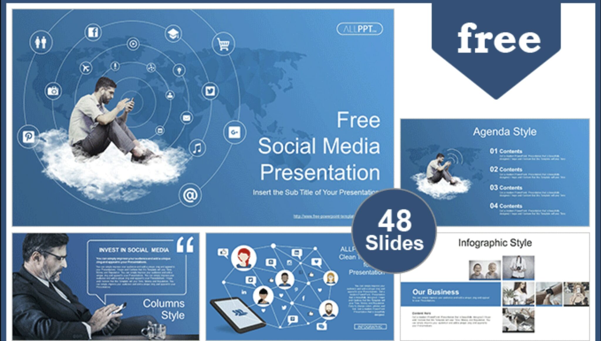 20+ Best Social Media Marketing PowerPoint Templates – Yes Web Designs