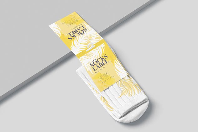 Socks Label Mockup Templates | Design Shack