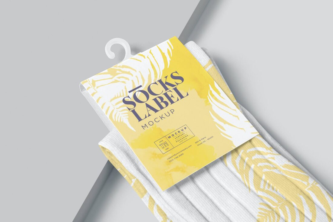 25+ Sock Mockup Templates (Free & Pro) | Design Shack