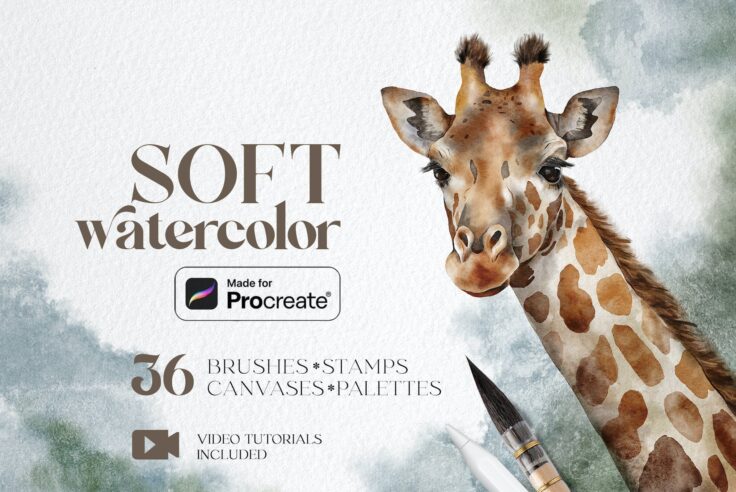 25+ Best Procreate Watercolor Brushes | Design Shack