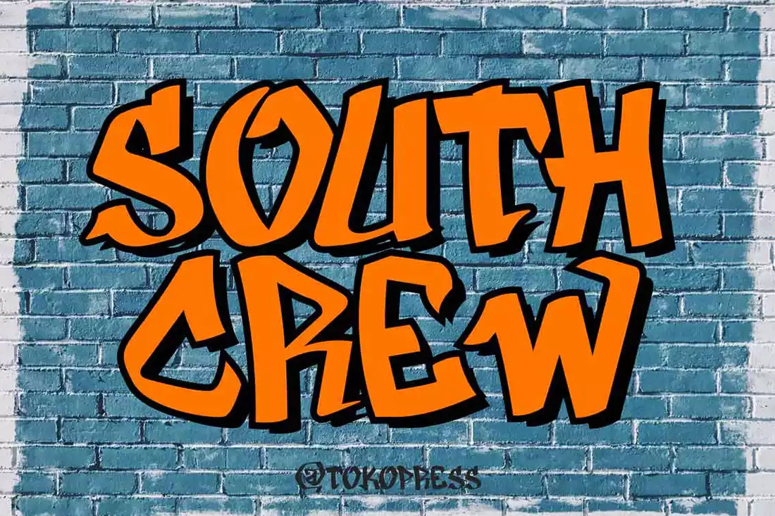 South Crew Font | Design Shack
