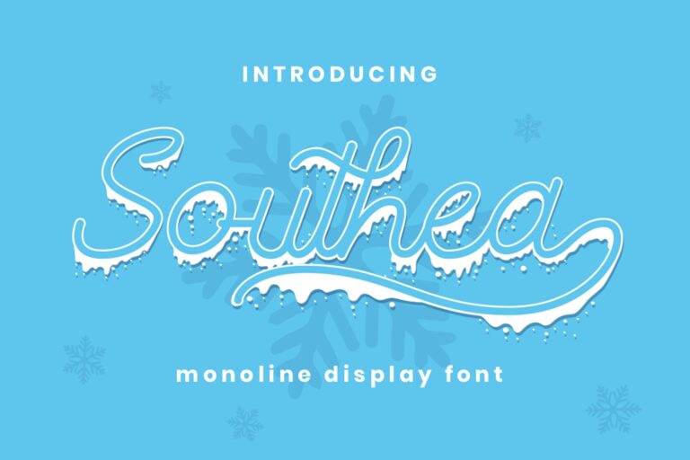 30+ Best Winter, Ice & Snow Fonts (Free & Pro) | Design Shack
