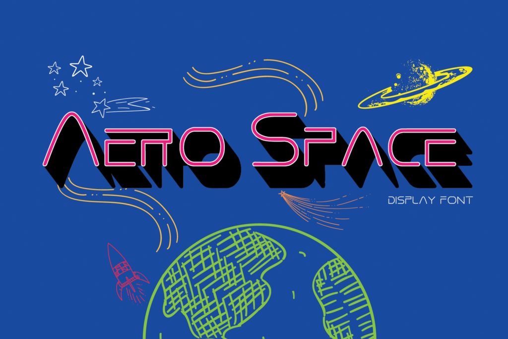35+ Best Space Fonts (Free & Pro) 2021 – Yes Web Designs