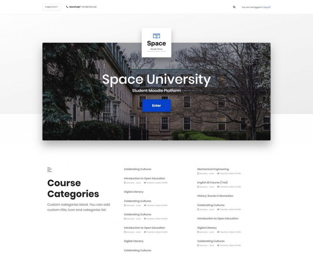 25+ Best Moodle Themes of 2021 – Yes Web Designs
