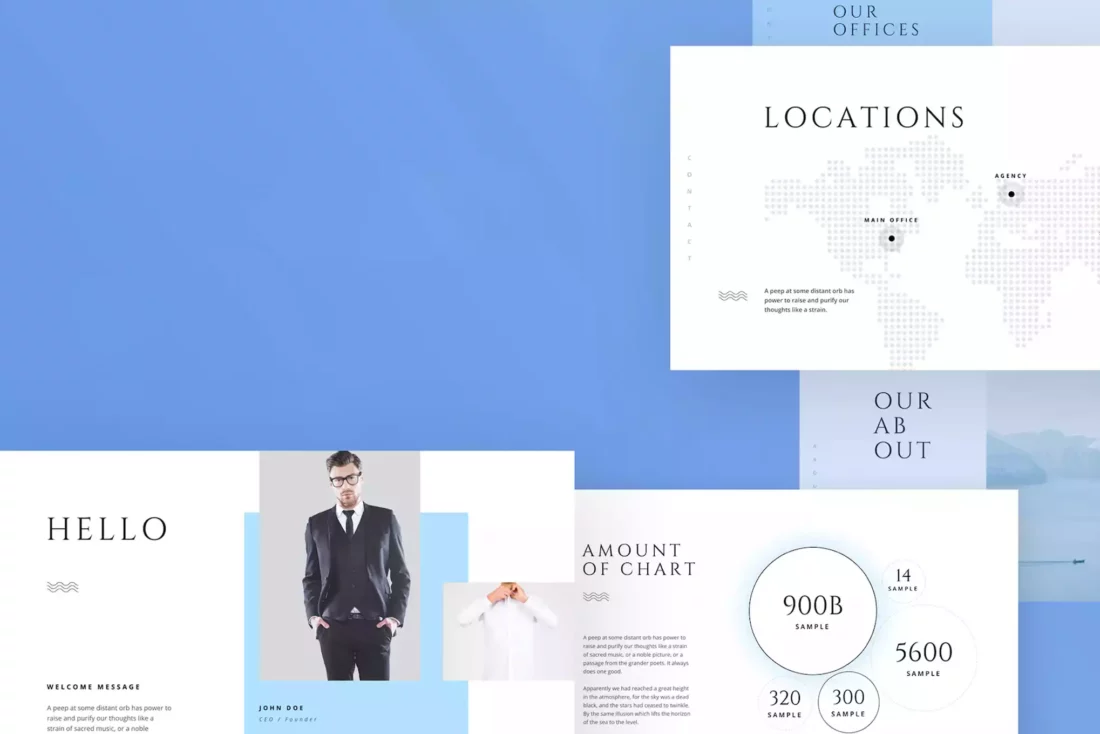 SPACE Presentation Template | Design Shack