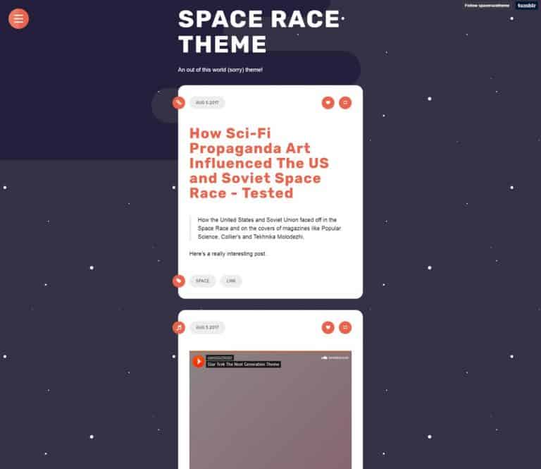 15+ Best Free Tumblr Themes | Design Shack