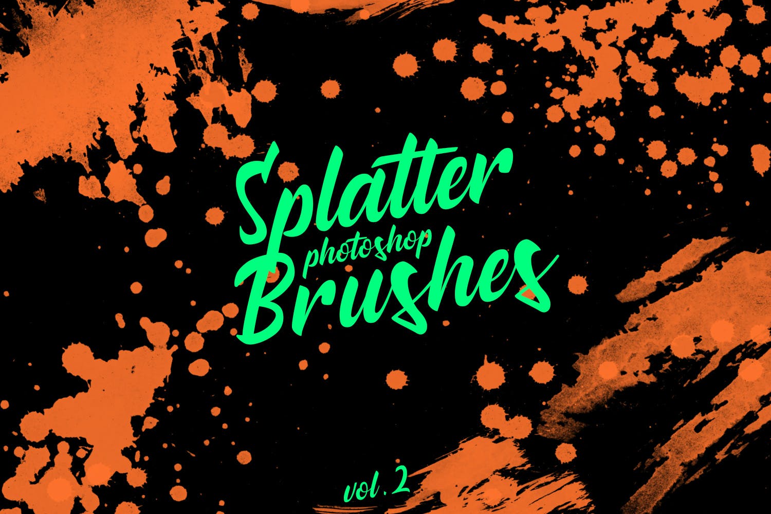 Splat and Spray Pro Photoshop Brushes | Design Shack