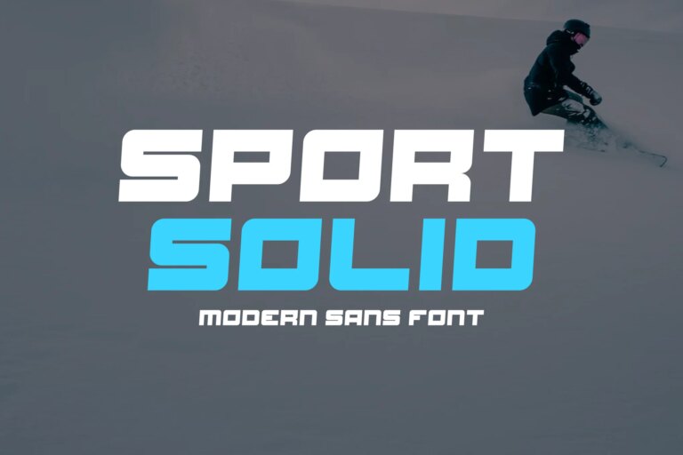 25+ Best Athletic Fonts for Energetic Designs | Design Shack