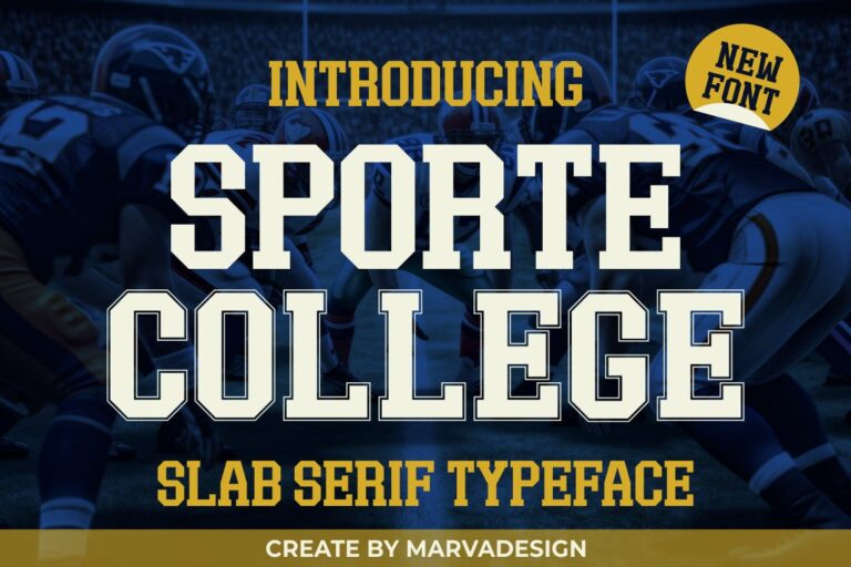 30+ Best Collegiate & College Fonts | Design Shack