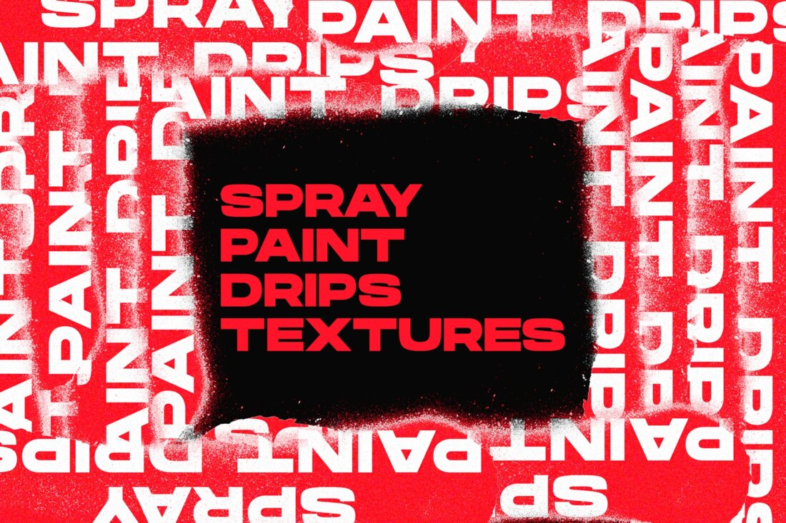 20+ Best Spray Paint Textures & Backgrounds (Splatter, Drips, Leaks ...