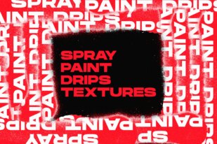 20+ Best Spray Paint Textures & Backgrounds (Splatter, Drips, Leaks ...