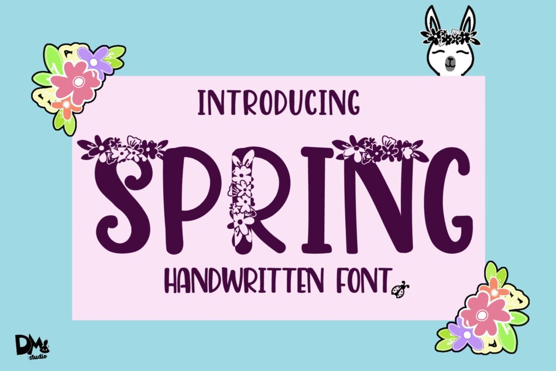 25+ Best Spring Fonts (+ Spring Break Typefaces) – Yes Web Designs