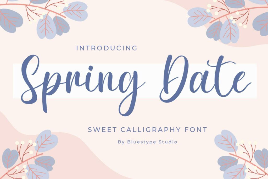 40+ Best Spring Fonts (+ Spring Break Typefaces) | Design Shack
